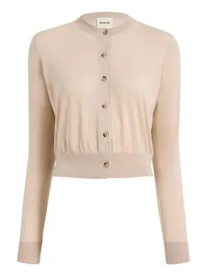 Khaite Tansy Cardigan - Sand