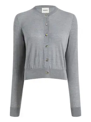 Khaite Tansy Cardigan - Sterling