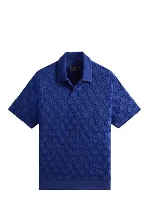 Kith Monogram Towel Terry Polo - Blue