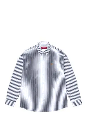 Supreme Striped Button-up Shirt - White