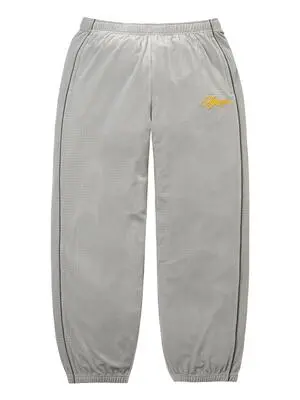 Supreme Velour Mesh Track Pant - Silver