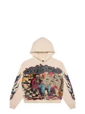 GODSPEED Bone Graphic Hoodie - Cream