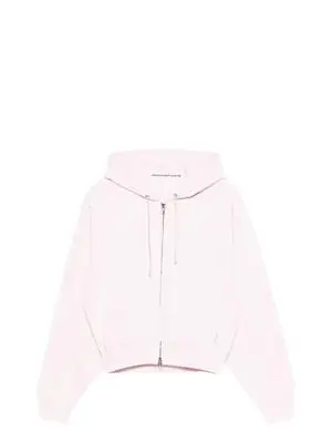 Alexander Wang Zip-up Hoodie - Pink