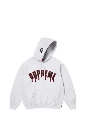 Supreme Ghostface Arc Hooded Sweatshirt - Grey