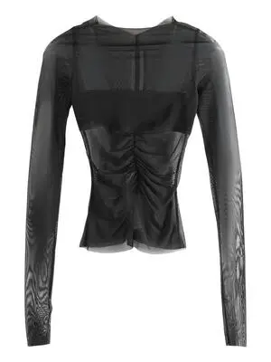 Rick Owens Temple Bandeau Top - Black