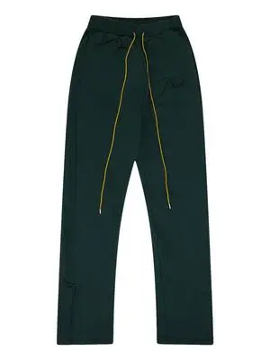 Rhude Script Logo Sweatpants - Green