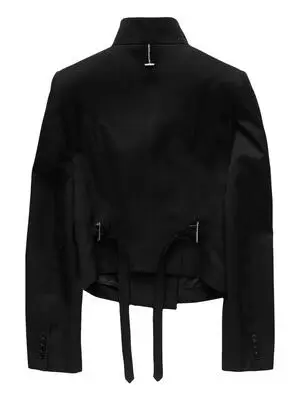 Alexander McQueen Shrunken Blazer - Black