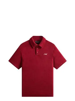 Kith Textured Terry Polo - Red