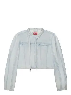 DIESEL® Diesel Cropped Denim Jacket