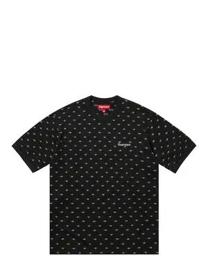 Supreme Hearts Intarsia Ringer Tee - Black