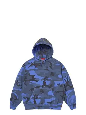 Supreme Overdyed Hooded Sweatshirt - Blue