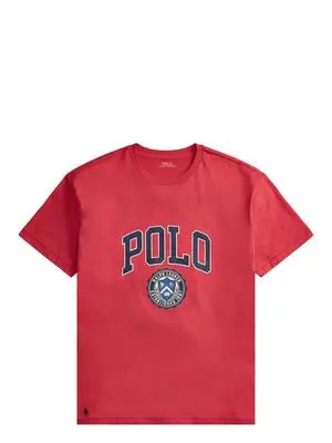 Polo Ralph Lauren Short-sleeve Graphic Print Jersey Knit T-shirt - Red