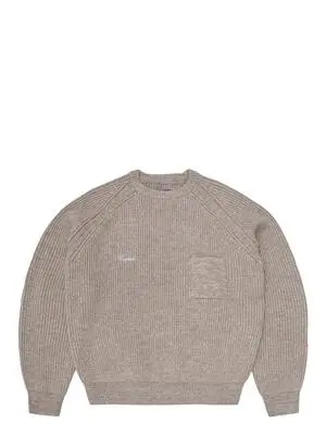 CORTEIZ Script Pocket Knit Sweater - Tan