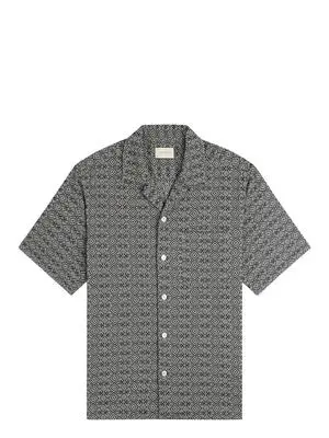 Aimé Leon Dore Jacquard Leisure Shirt - Black