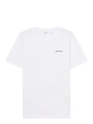 Off-White Metal Arrow Short-sleeve Slim Tee - White