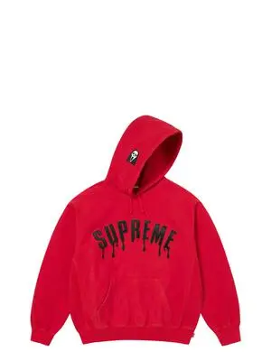 Supreme Ghostface Arc Hooded Sweatshirt - Red