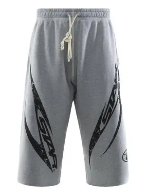 HELLSTAR Wing 3/4 Shorts - Grey