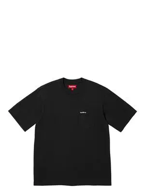 Supreme Short-sleeve Pocket Tee - Black
