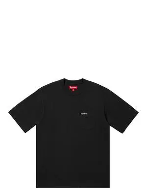 Supreme Short-sleeve Pocket Tee - Black