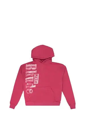 Rhude X Kith Graphic Hoodie - Pink