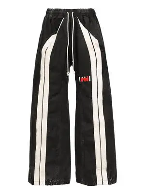 RIVINGTON ROI REBIS Apocrypha Trappist Wide Leg Pants - Black
