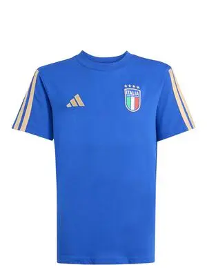 Adidas Italy Dna T-shirt - Blue