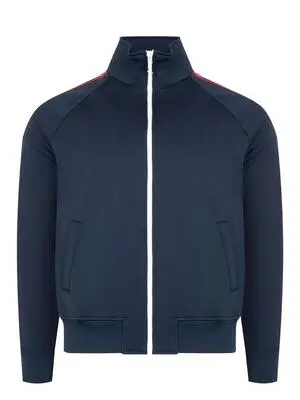 Saint Laurent Zip-up Track Jacket - Blue