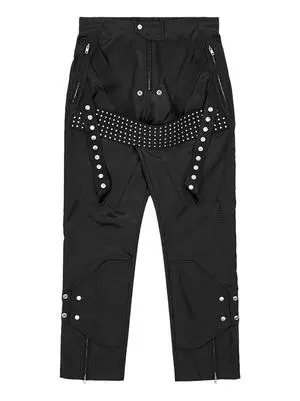 Rick Owens Megastrapped Motopants - Black