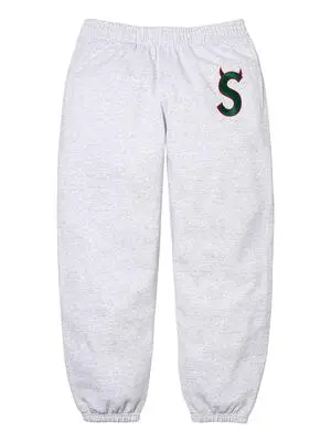 Supreme Devil's Logo Sweatpant - Grey