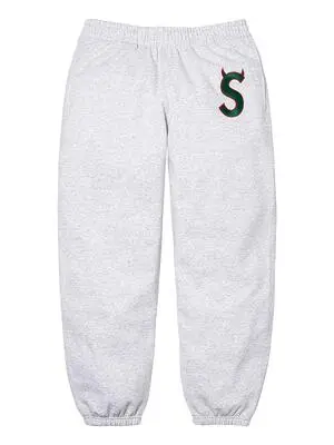 Supreme Devil's Logo Sweatpant - Grey