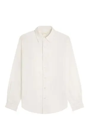 Aimé Leon Dore Long-sleeve Linen Shirt - Cream