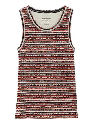 Martine Rose Striped Vest - Multicolor