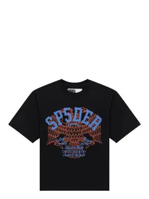 SP5DER Champions League Graphic T-shirt - Black