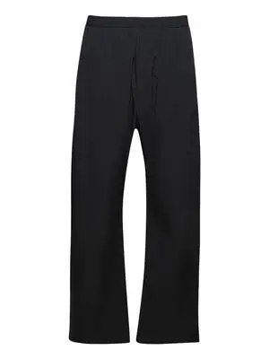 MAISON MARGIELA Wide Leg Trousers - Black