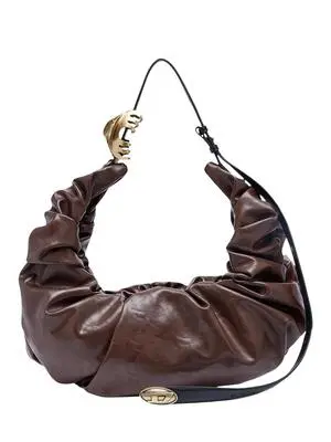 DIESEL® Grab-d Hobo Shoulder Bag - Brown