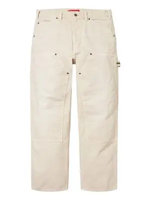 Supreme Worn Double Knee Painter Pant - Cream