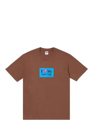 Supreme Alone Time T-shirt - Brown
