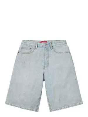 Supreme Baggy Denim Shorts - Blue