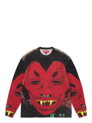 SUPREME Supreme X Mike Kelley Thermal Long Sleeve Shirt