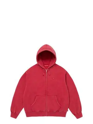 Supreme Small Box Zip Up Hooded Sweatshirt - Red
