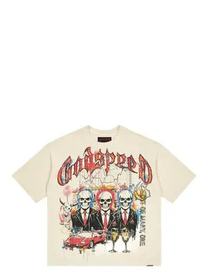 GODSPEED A.t.h. Graphic T-shirt - Cream