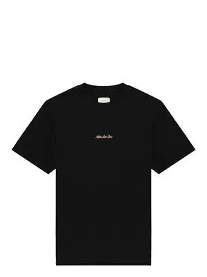 Aimé Leon Dore Embroidered Logo Crewneck T-shirt - Black