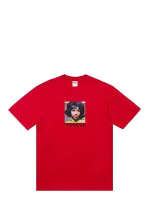 Supreme Aretha" Graphic T-shirt - Red