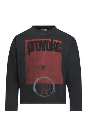 ASTRUM Washed' Provoke Long-sleeve Tee - Black