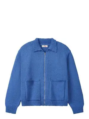 CHERRY LA Cherry LA Cotton Knit Zip Jacket