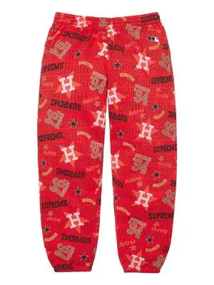 Supreme X Mitchell & Ness Teams Sweatpant - Red