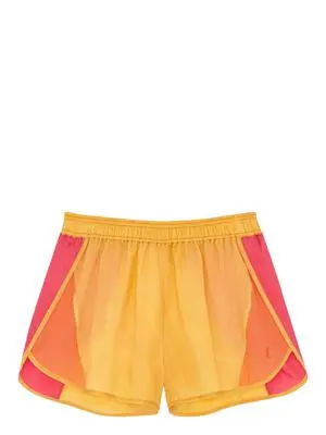 Saint Laurent Technical Shorts - Yellow