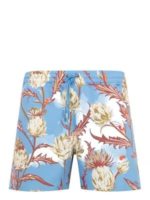 Loewe Printed Swim Shorts - Blue