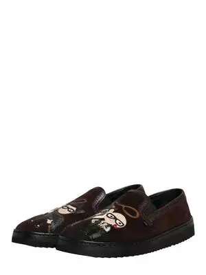 Dolce & Gabbana Dg Millennials Dg Family Sneakers - Brown