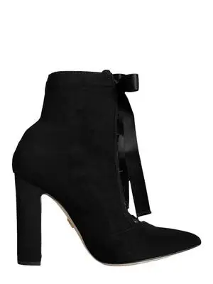 DOLCE & GABBANA Dolce & Gabbana Lace-Up Ribbon Ankle Boots